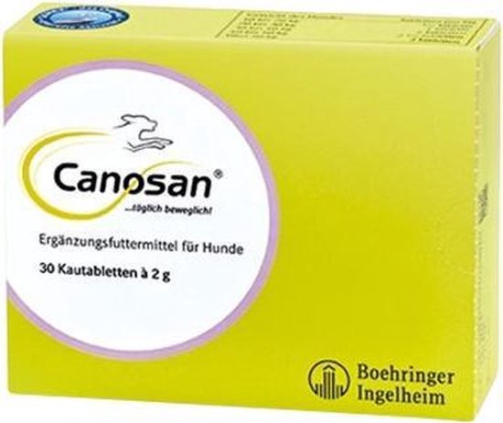 Canosan Kauwtabletten Hond - 30 stuks | bol