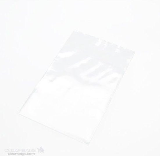 Plastiek Zakken 15,2x25,4cm LDPE 100 Micron (100 stuks) | Plastic zak | bol