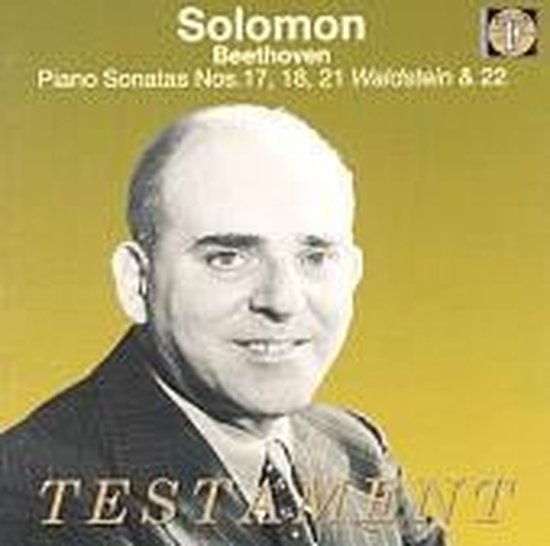 Solomon - Beethoven: Piano Sonatas nos 17,18,21 & 22, Solomon Cutner ...
