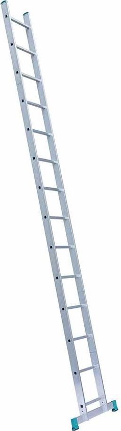 Eurostairs home ladder enkel - 1x14 treden | bol