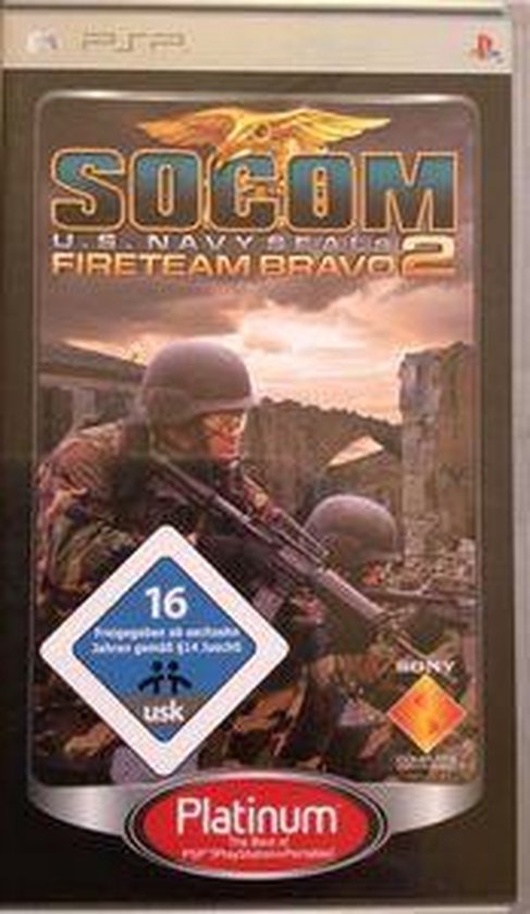 Sony SOCOM US Navy SEALs : Fireteam Bravo 2 - Platinum (PSP) | Games | bol