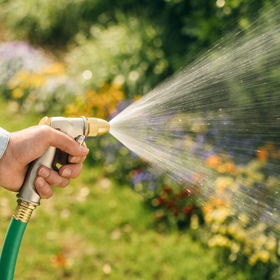 Metalen hogedruk tuinsproeier - Power waterpistool voor tuin irrigatie ...