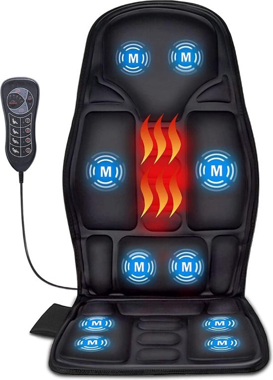 SLOTHMORE® Massage Stoel Shiatsu - Massage Stoel Draagbaar - Shiatsu ...