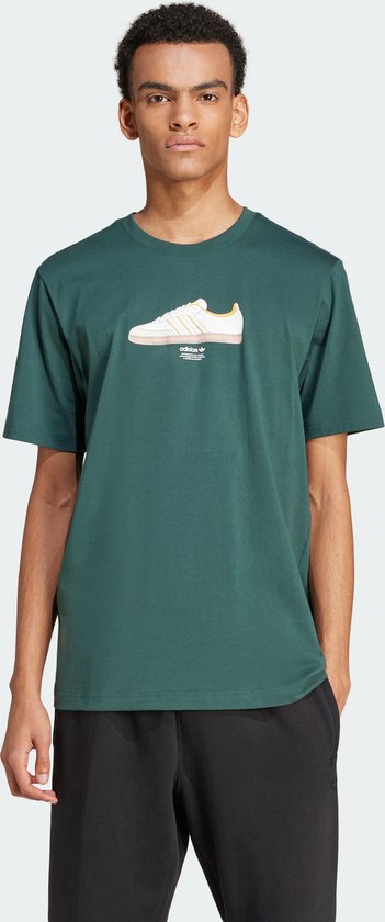 adidas Originals Training Supply Sport T-shirt 3 - Heren - Groen- XS | bol