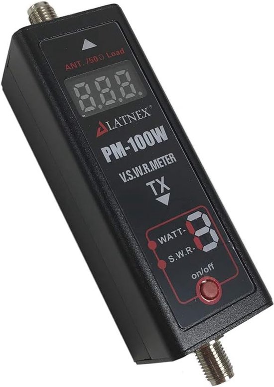 Digitale VHF/UHF Power Meter en SWR Meter tot 100W - Handheld Antenne ...
