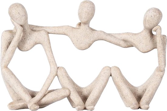 Modern Abstract Denker Beeldje voor Stijlvolle Interieurdecoratie | bol