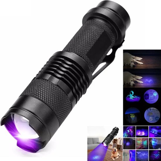 UV zaklamp LED UV-licht | Ultra Violet | Inspectie Lamp voor Vlekken en ...