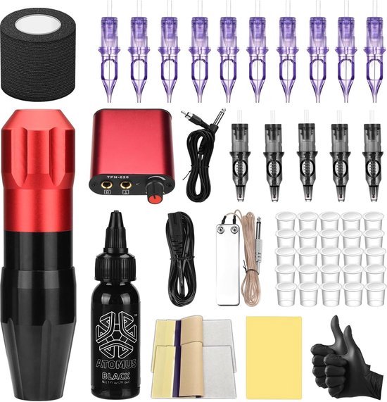 PolkaHome Tattoo machines - Professionele Tattoo Machine Set - Tattoo ...