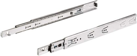 Ladegeleider - Verzinkt - Staal - Hettich - 9080291 kogelgeleider KA ...