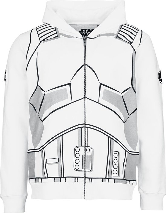 Star Wars Stormtrooper Vest met capuchon meerkleurig S | bol