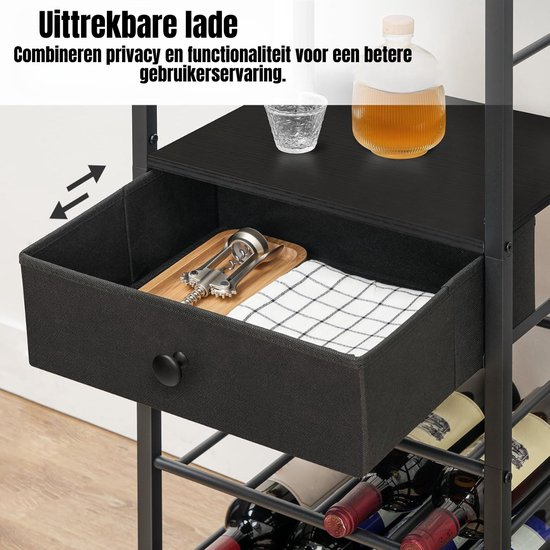 DD Barkast - Drankkast - Barmeubel - Bar Kast - Huisbar - 30x40x102cm ...