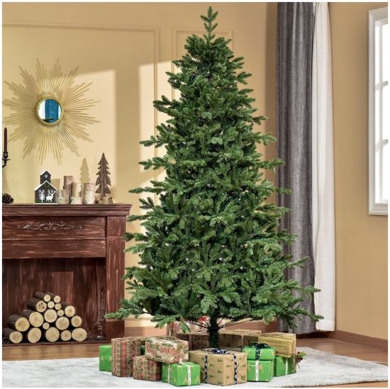 Zaza Home Artificial Christmas Tree 2.1 M Kerstboom FIR Tree PVC PE ...
