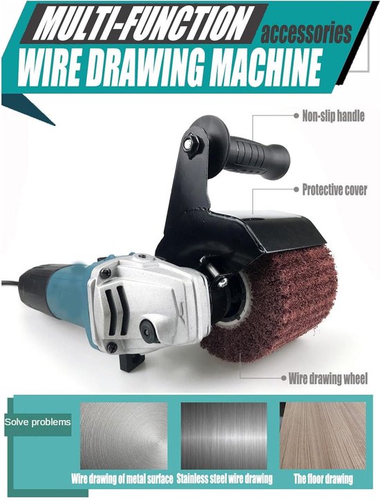 Handpolijstmachine voor Metaal met Instelbare Snelheid - Extra ...