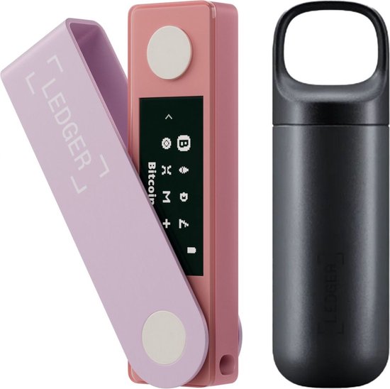 Ledger Nano X Pastel Pink + Pod - Hardware Wallet Bundel - Bluetooth ...