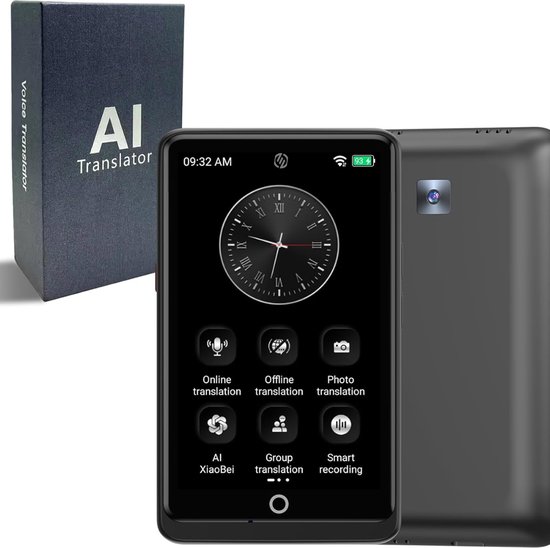 Equivera Vertaalcomputer met Spraak - Vertaal Apparaat - Translator ...