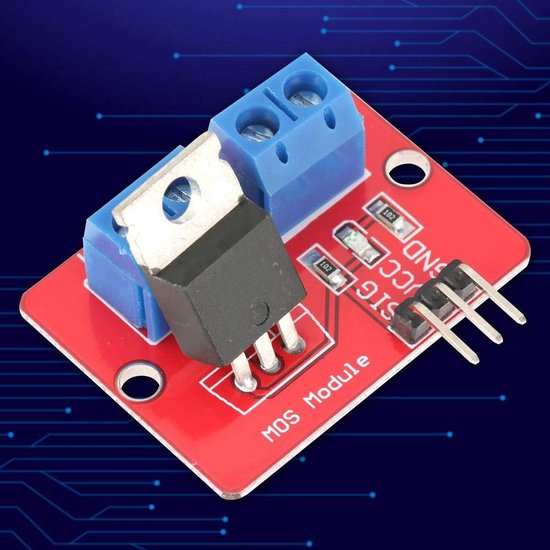 5 Stuks IRF520 MOSFET Driver Module - PWM Output - 0-24V PWM Driving ...