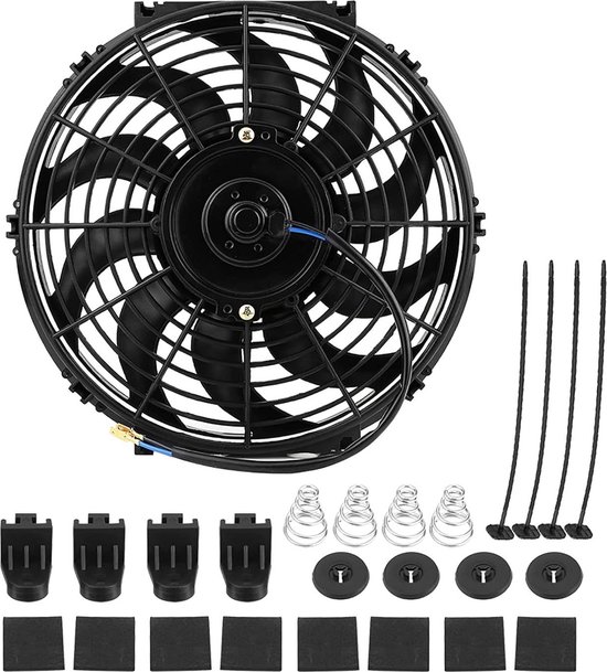 Universal Water Cooler Cooling Fan - Electric Motor Fan with Mounting ...