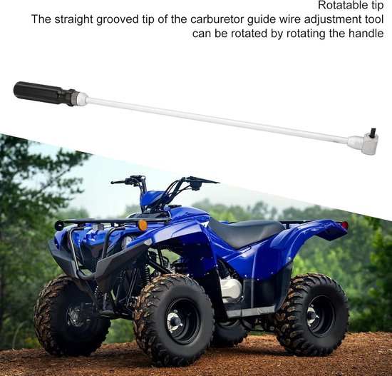 18.89in 90 Degree Carburetor Pilot Screw Adjusting Tool - Multi ...