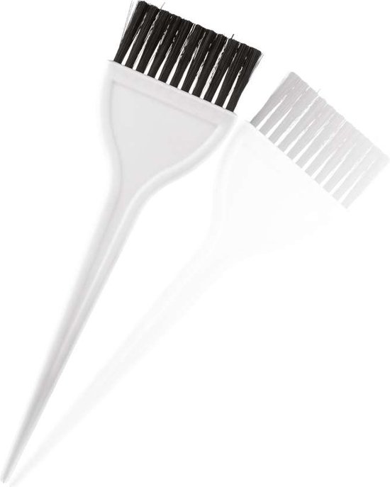 HairCare Verfborstel Breed Wit (370.345) | bol