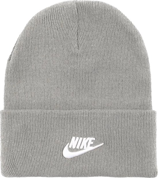 Nike nike peak futura beanie,dk gre in de kleur grijs. | bol