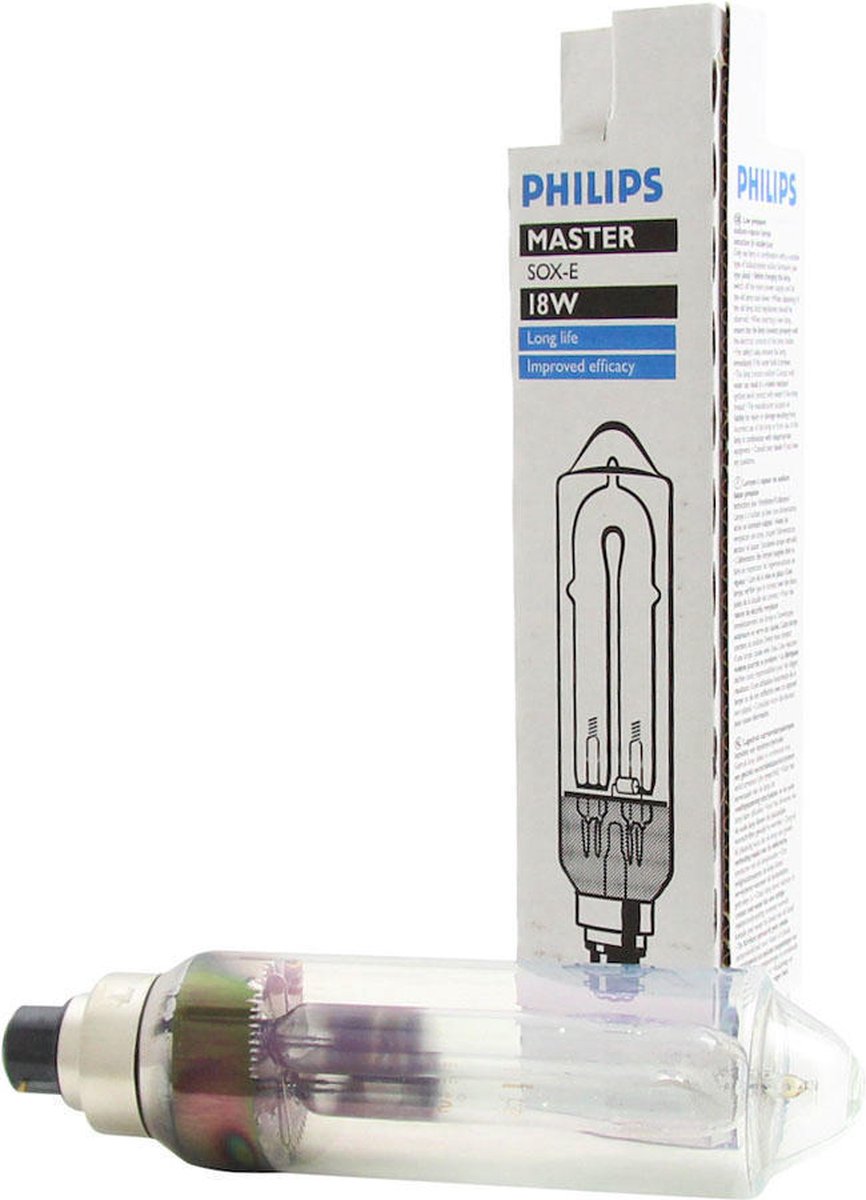 Philips SOX-E 18W BY22d (MASTER) | bol.com
