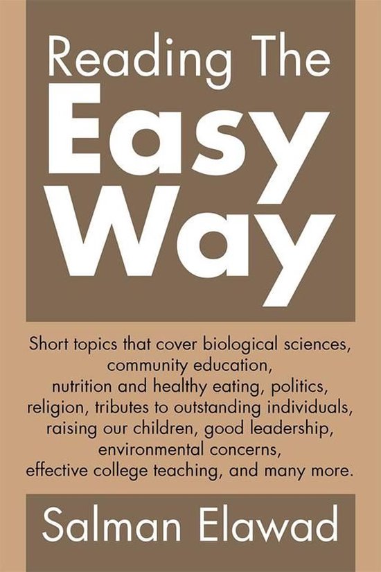 Reading the Easy Way (ebook), Salman Elawad | 9781503587007 | Boeken ...