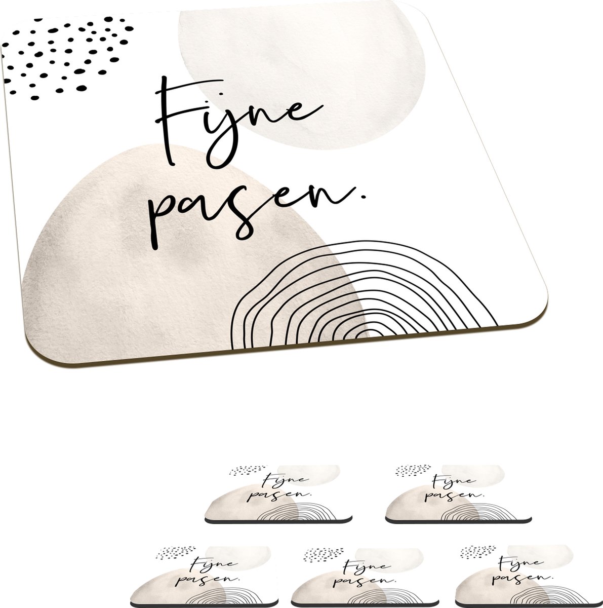 Onderzetters voor glazen - Quotes - Paaseitjes - Pasen - Paasdecoratie ...