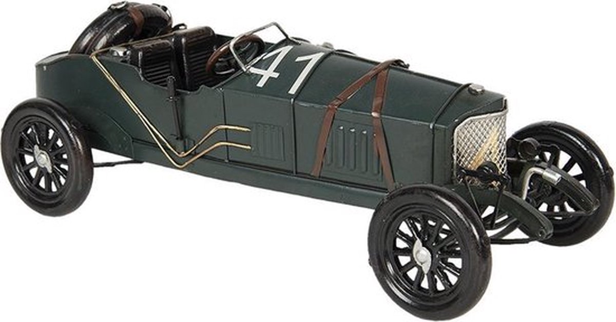 Decoratie Miniatuur Auto 31*12*11 cm Groen Metaal Miniatuur Auto ...