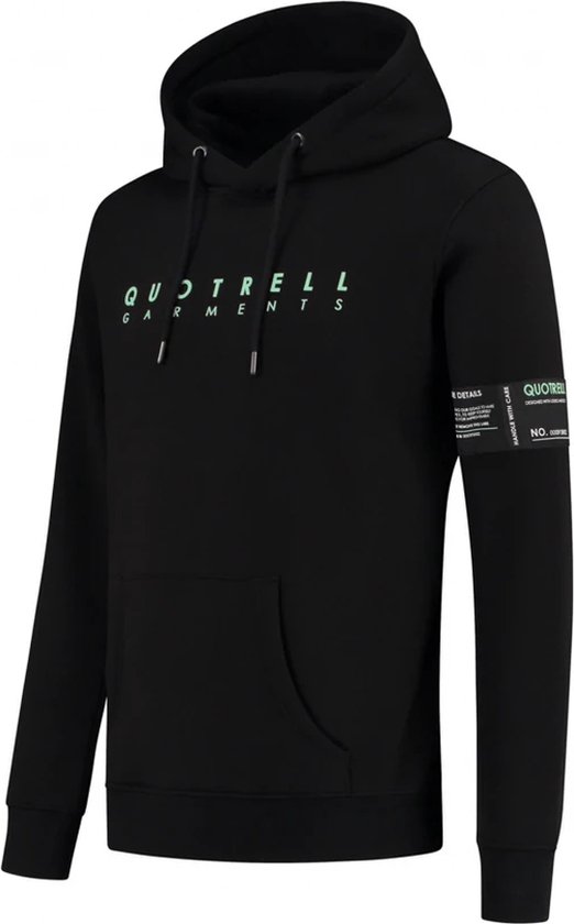 Quotrell Aruba Hoodie Black/Mint - S | bol.com