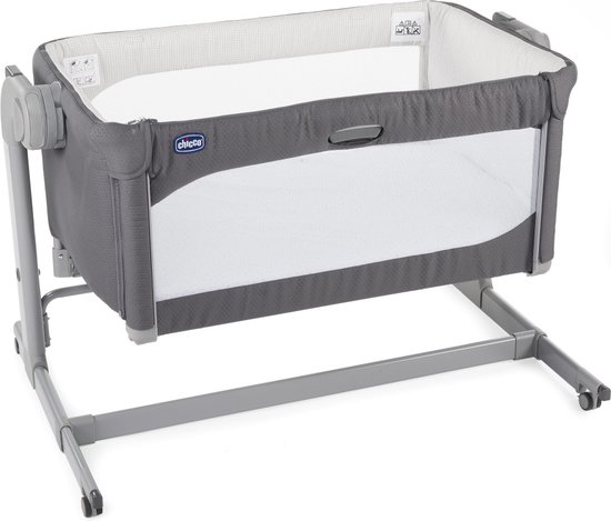 Chicco Co-Sleeper Next2Me - Magic Moon Grey - Wieg aan bed | bol
