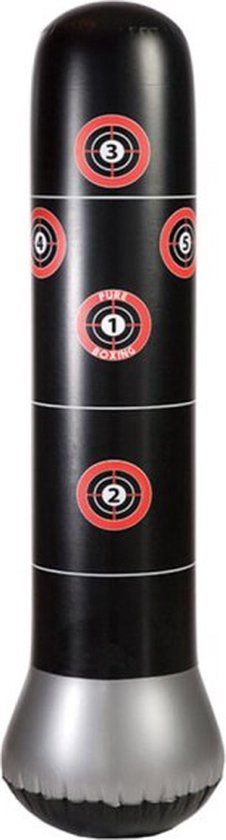 Opblaasbare boksbal - Met mikpunten - 1.60M - Boksen en trainen ...