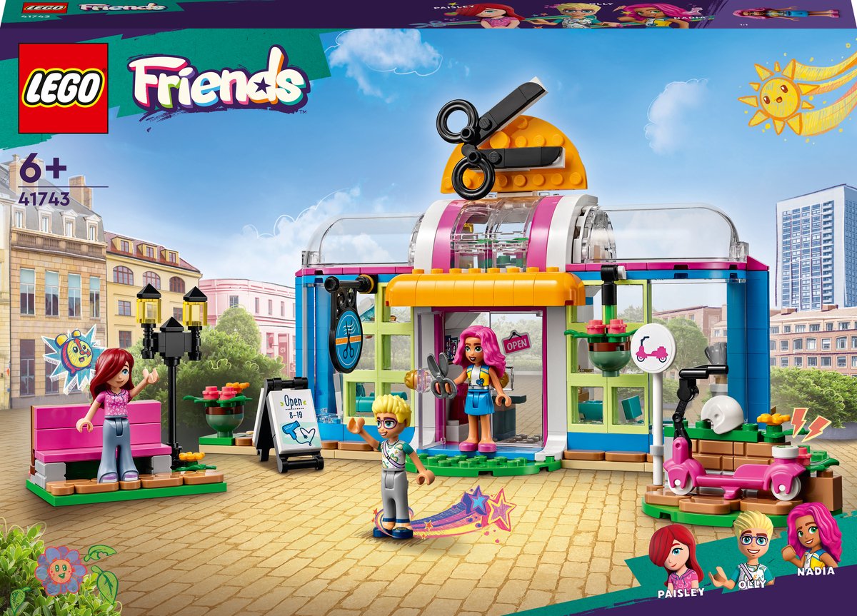 LEGO Friends Kapper, Speelgoed Kapsalon - 41743 | bol.com