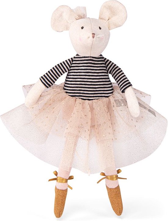 Moulin Roty Ballerina Muis Knuffel Suzie | 'La petite école de danse ...