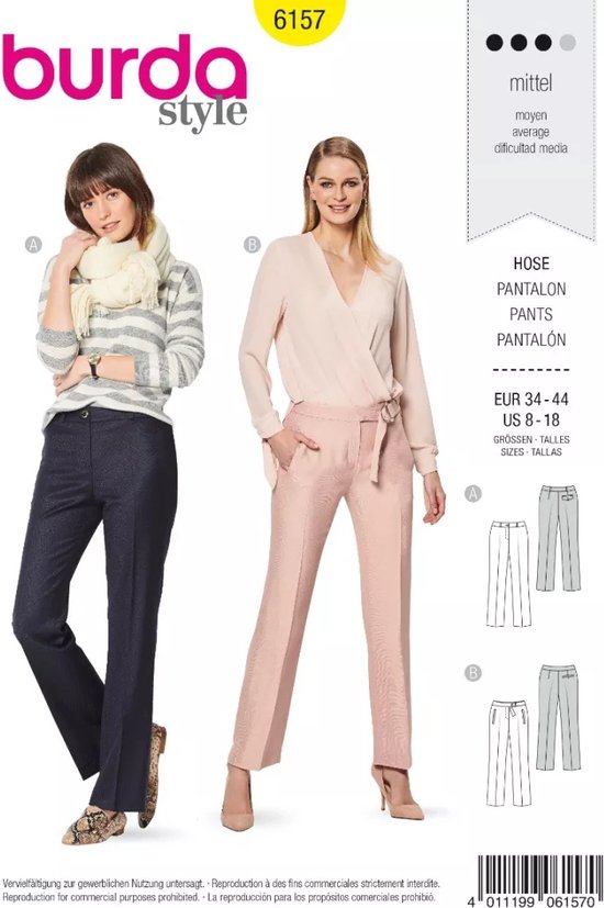 Burda Naaipatroon 6157 | bol