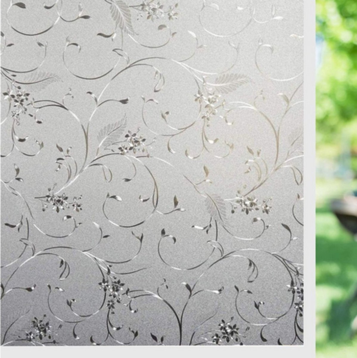 Raamfolie - Statisch - Zonwerend - Anti inkijk - Zelfklevend ...