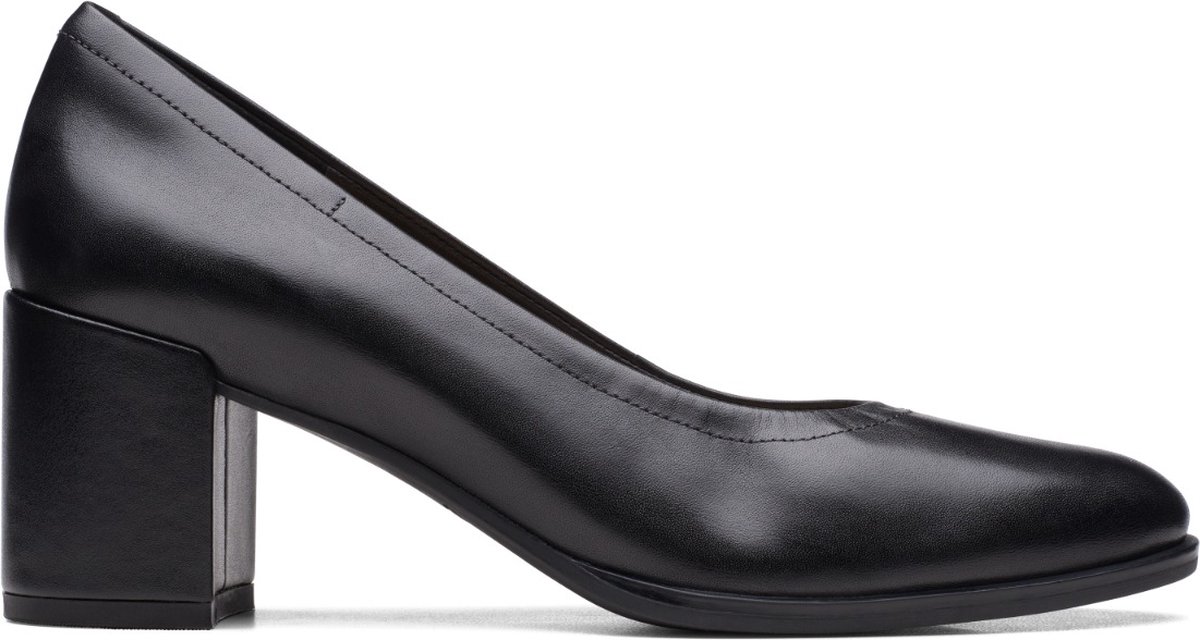 Clarks - Dames schoenen - Freva55 Court - D - Zwart - maat 3,5 | bol.com