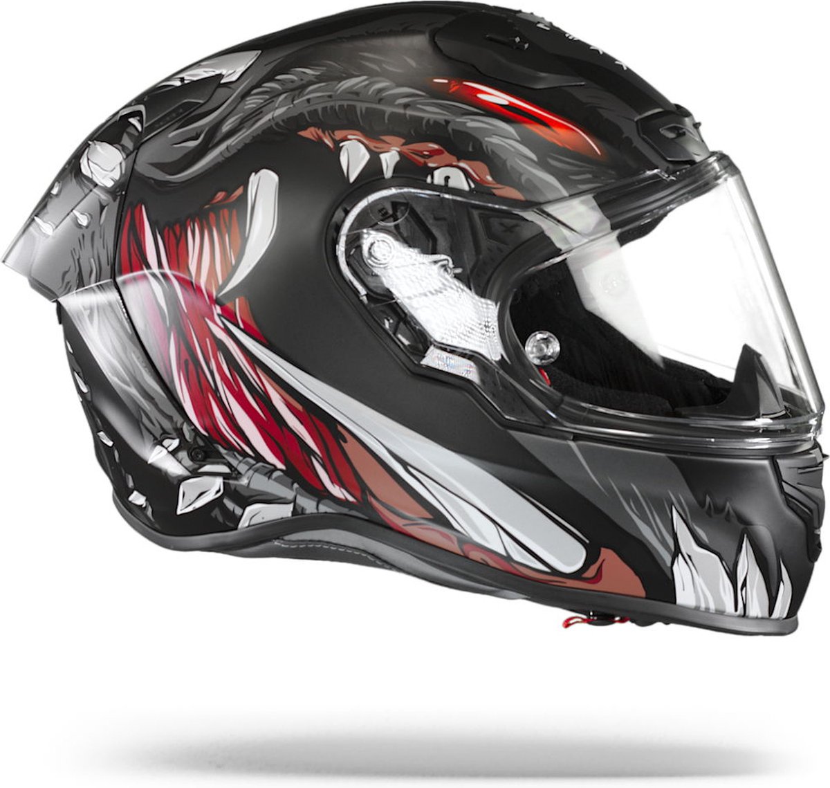 Nexx X.R3R Zorga Black Red Matt M | bol.com