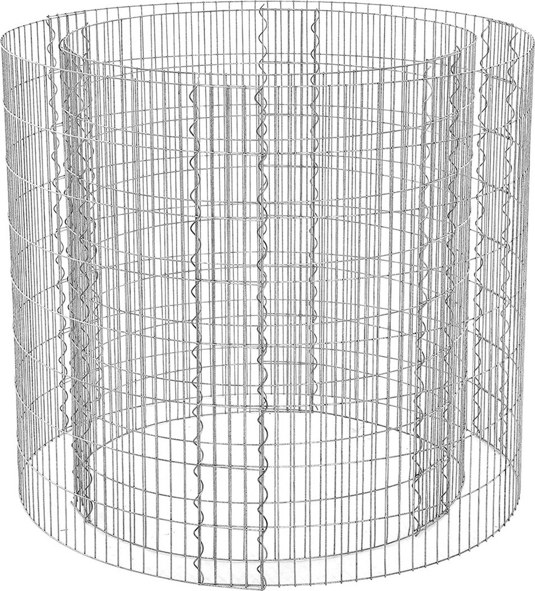 Metalen schanskorf - Ronde Sier Schanskorf - Metalen Steen Mand ...