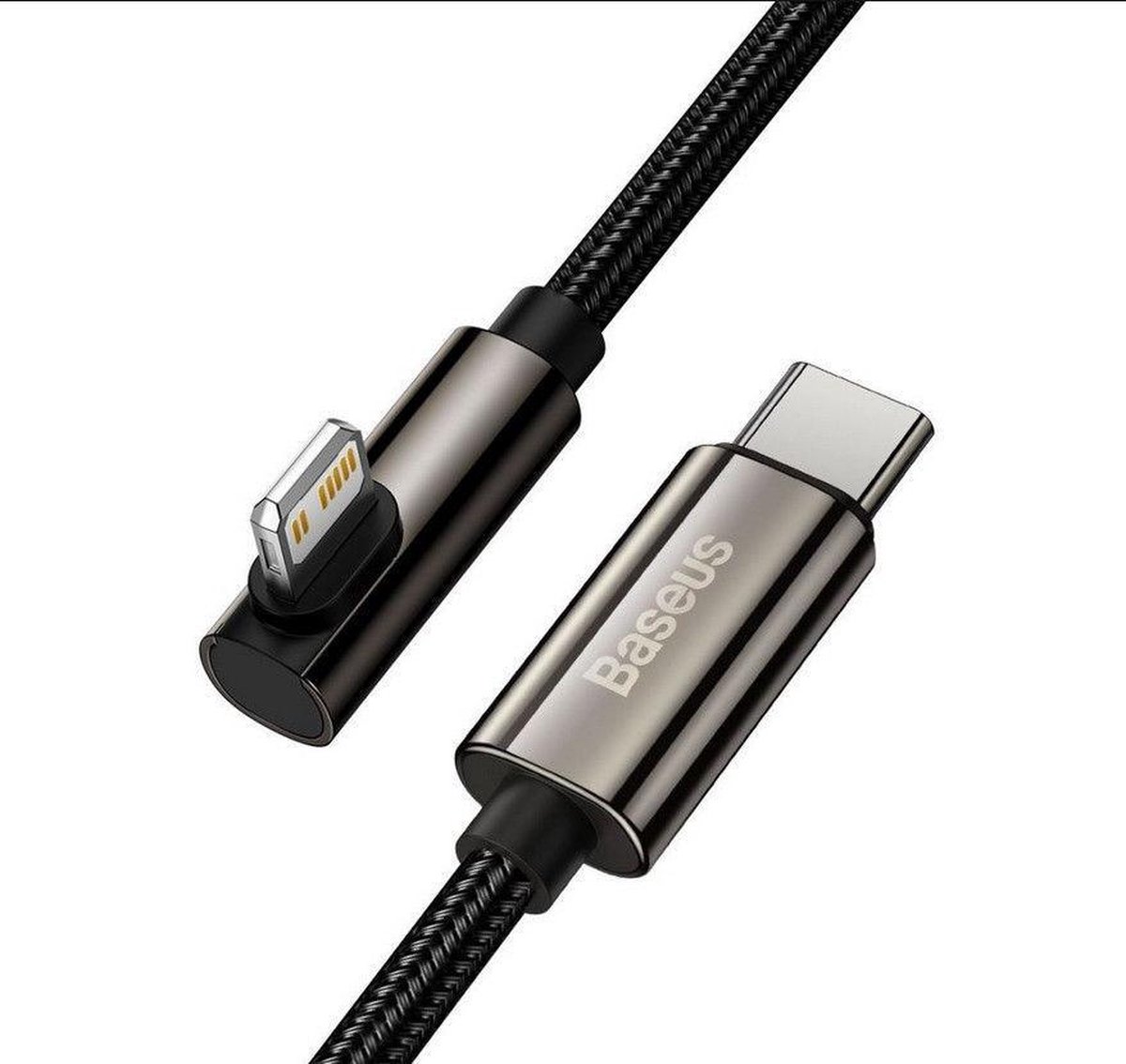 Baseus Legend Haakse 90 Graden USB-C naar Apple Lightning iPhone / iPad ...