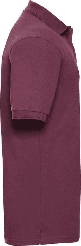 Russell Heren Ripple Collar & Manchet Poloshirt met korte mouwen ...