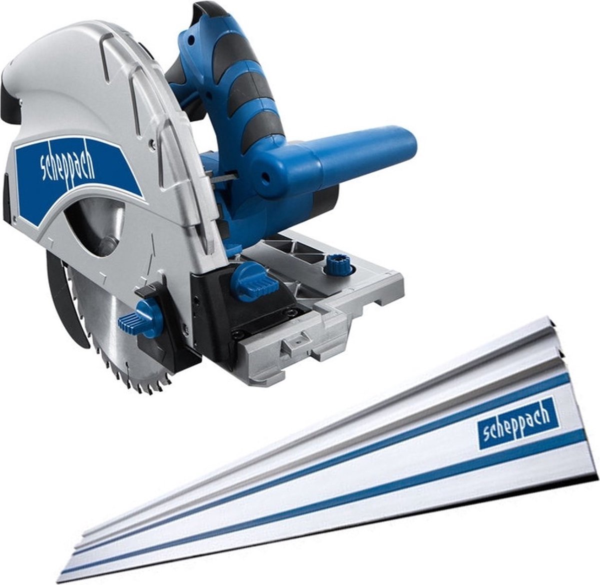 Scheppach Invalzaag PL75 - 210mm | 230V | 1600W - Inclusief geleiderail ...