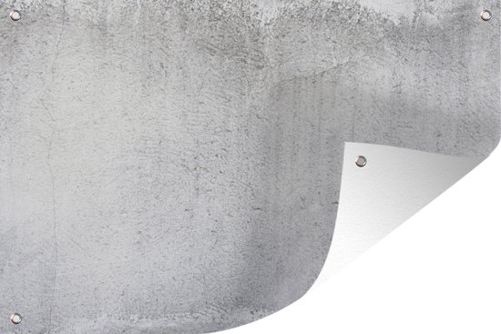 Muurdecoratie Beton - Muur - Verf - 180x120 cm - Tuinposter - Tuindoek ...