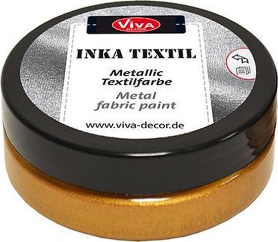 Viva inka textil, 50 ml, brons | bol