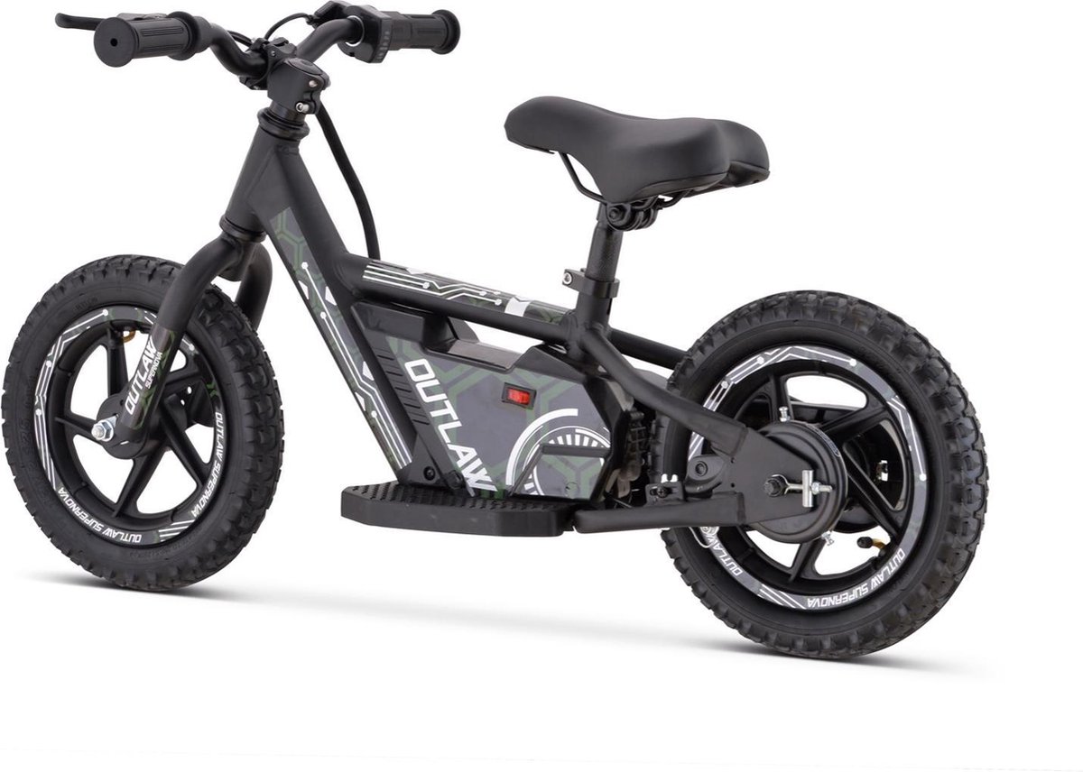 Outlaw Elektrische Loopfiets 24V Lithium Met 12” Wielen - Groen | bol