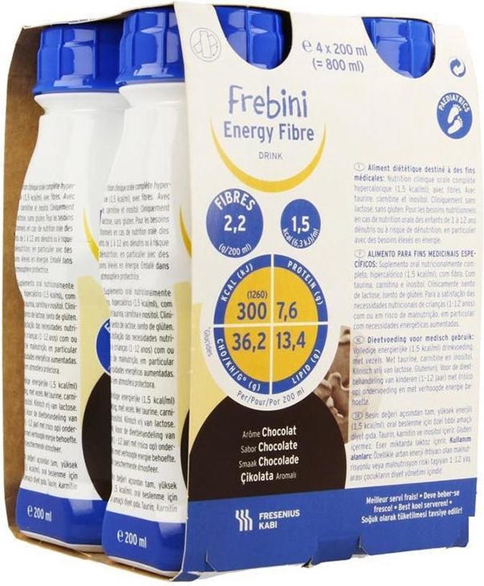 Frebini Energy Fibre drink chocolade | bol.com