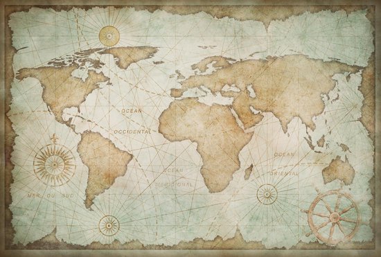 World map 200 x 135 - Dibond + epoxy | bol.com