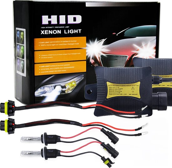 55W 880/881 / H27 4300K HID Xenon Conversion Kit met hoge intensiteit ...
