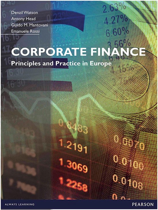 Accademica - Corporate Finance (ebook), Denzil Watson | 9788891902238 ...