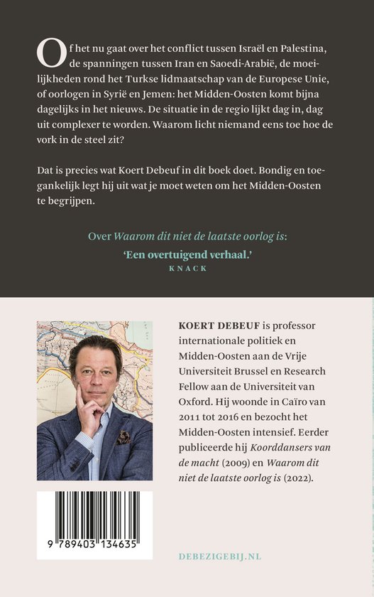 Wat je moet weten om het Midden-Oosten te begrijpen, Koert Debeuf | 9789403134635 | Boeken | bol