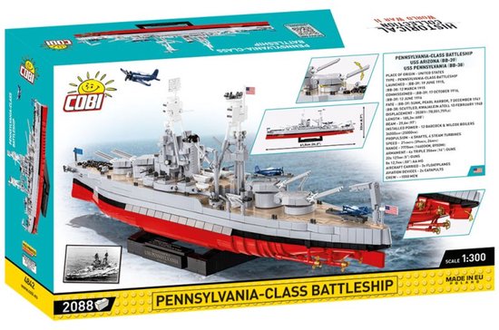 COBI® EXCLUSIVE Pennsylvania - Klasse Slagschip (2in1) - Executive ...